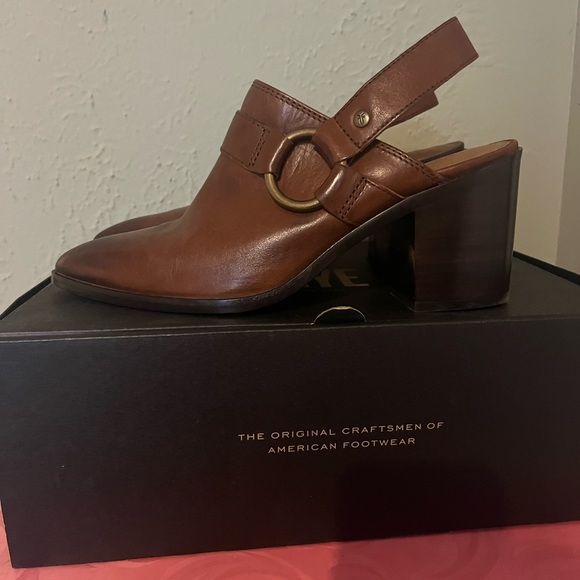 Frye | Shoes | Frye Flynn Harness Mule Redwood Size 85 | Poshmark